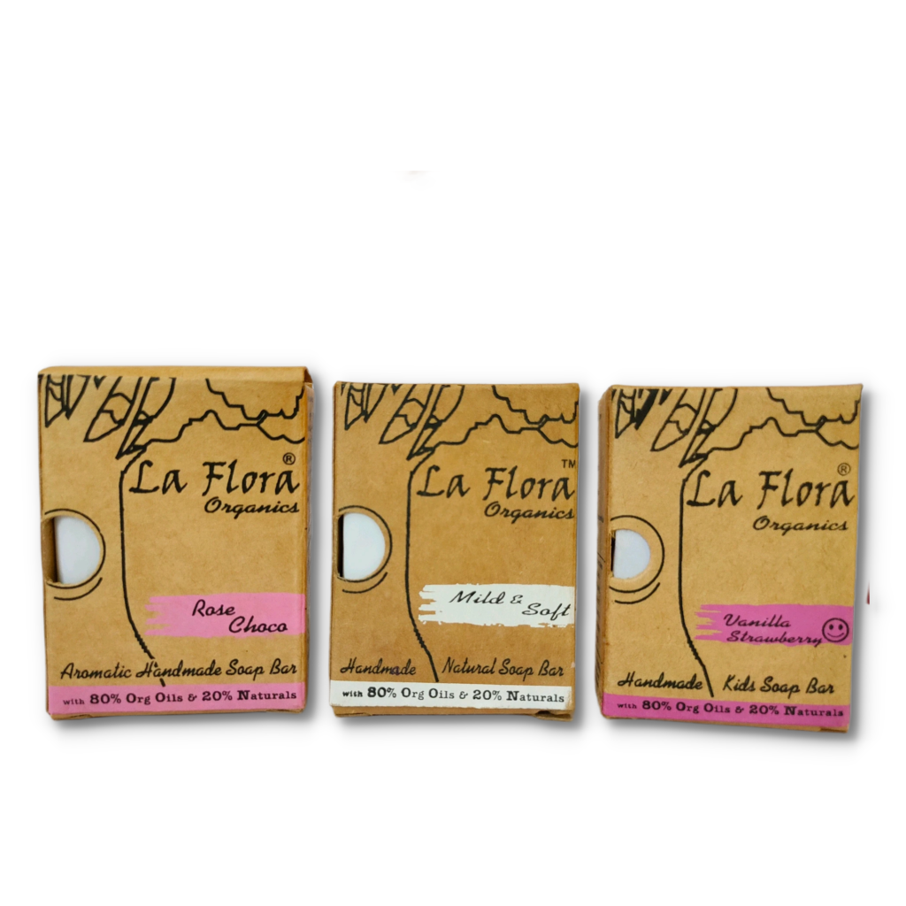 Flora Kids- Handmade special soap combo for Kids -Rose Chocolate ...